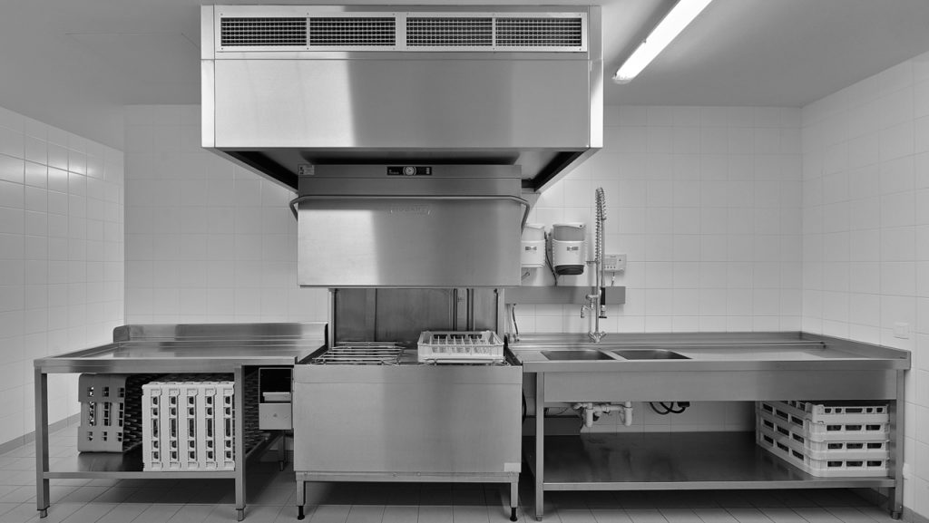 Warewashing area - Rosval | The number-one producer of commercial kitchens